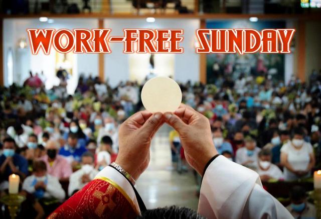 Catholics Sunday Work- Copy | Advent Messenger