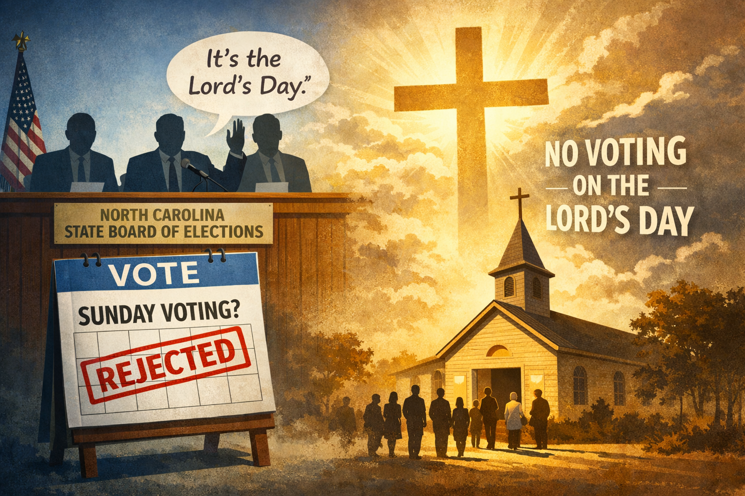 The North Carolina State Board of Elections Rejects Sunday Voting ...