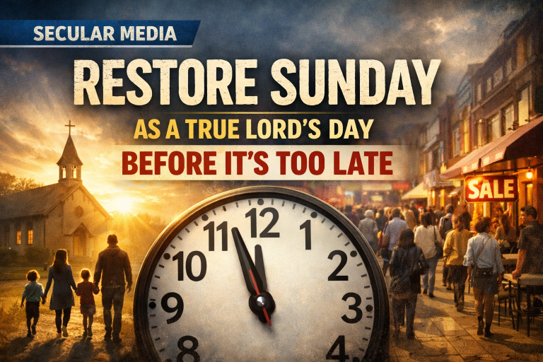 Secular Media: “Restore Sunday as a True Lord’s Day Before It’s Too ...