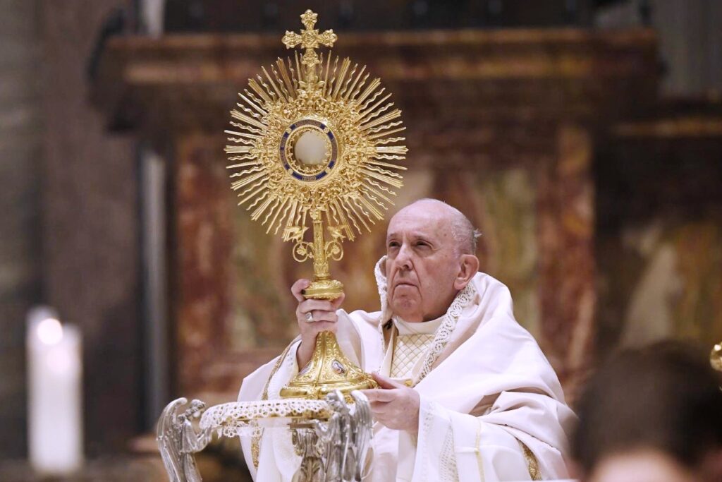 Pope Francis Tells the 2024 Eucharistic Congress that in Order to “Heal ...